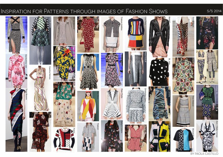 Cómo obtener inspiración para desarrollar estampados textiles