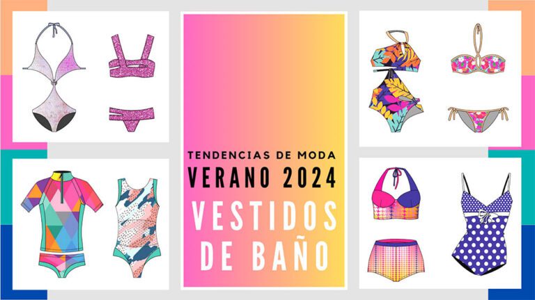 Moda 2024 en vestidos de baño: Siluetas, estampados y colores